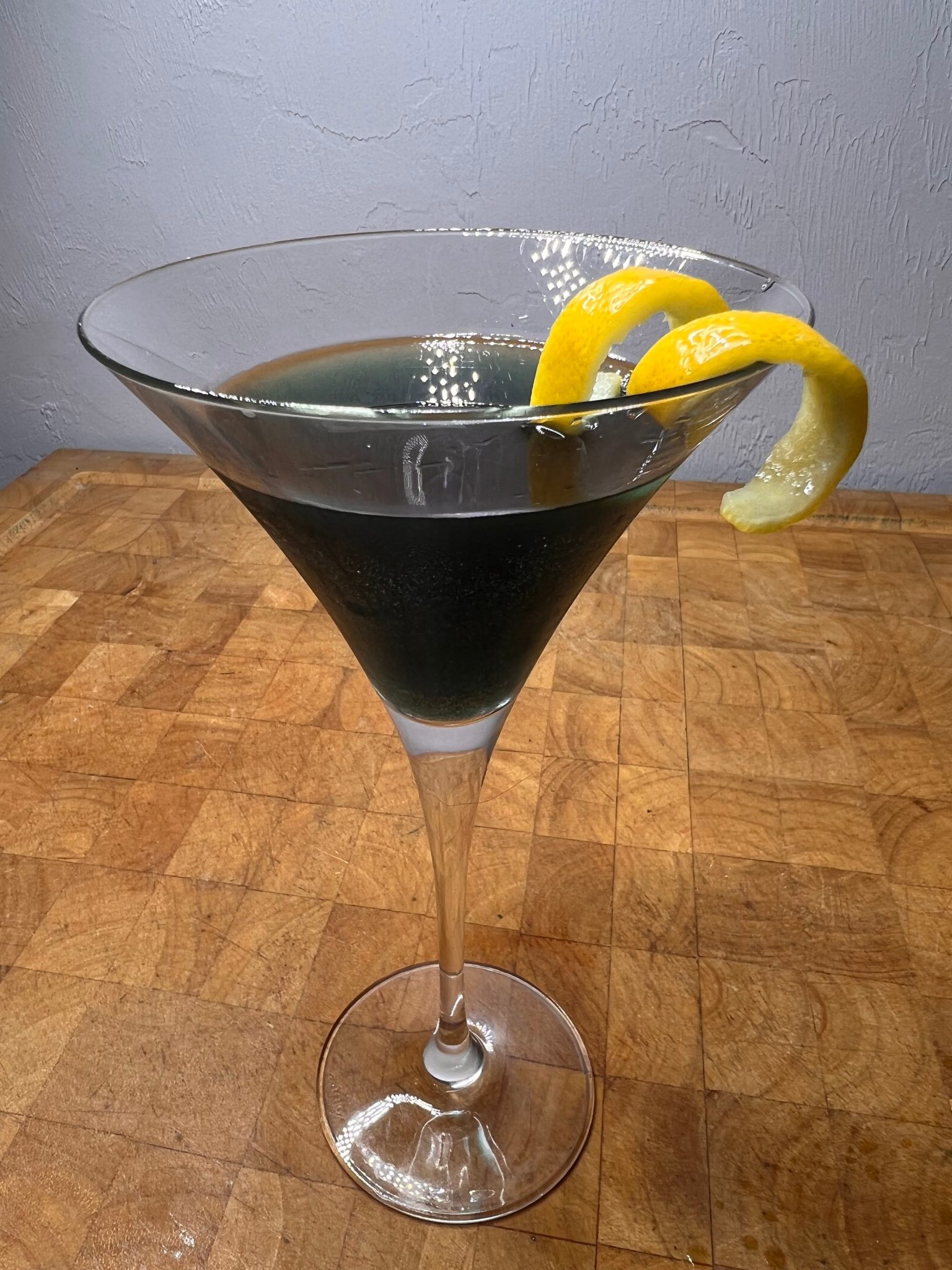 Black Martini - a perfect Halloween drink | Occasional Cocktails