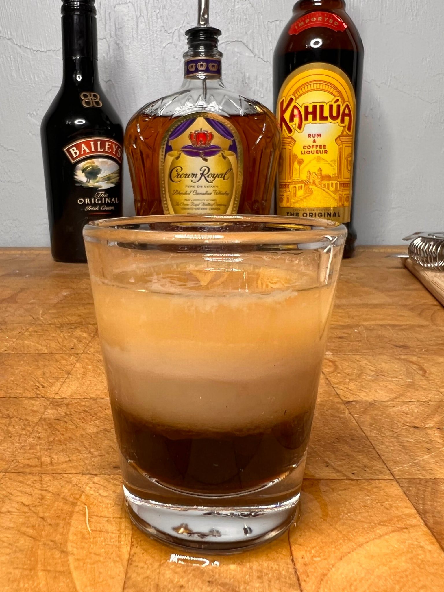 Duck Fart Shot - a fun layered shot | Occasional Cocktails