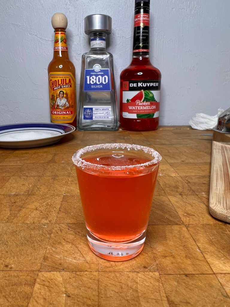Mexican Candy Shot - Sweet and Spicy | Occasional Cocktails
