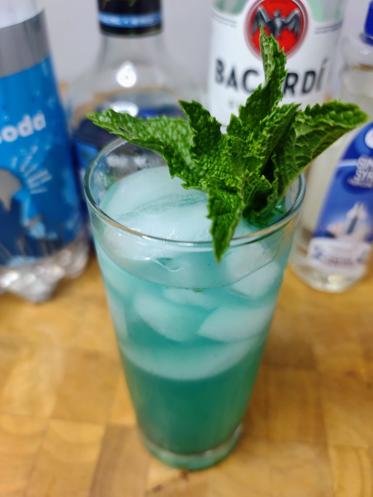 Blue Mojito: A Delicious Blue Curacao Mojito | Occasional Cocktails