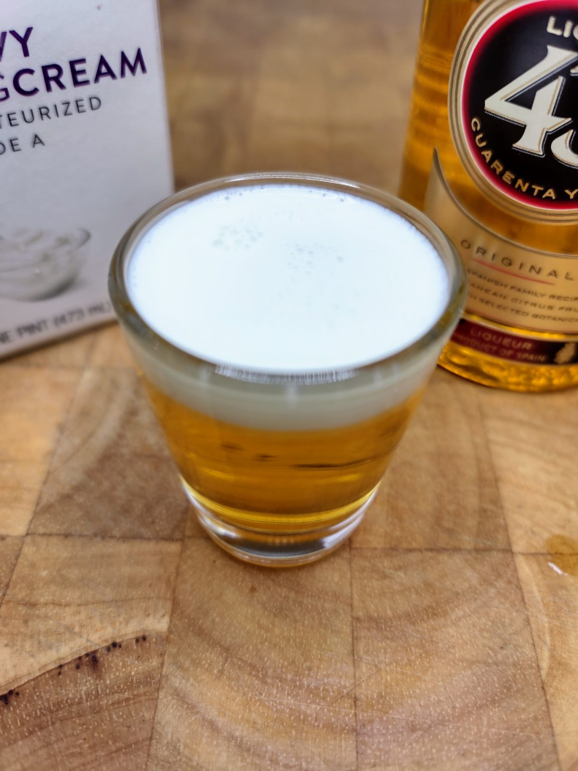 Mini Beer Shot: a cute faux beer | Occasional Cocktails