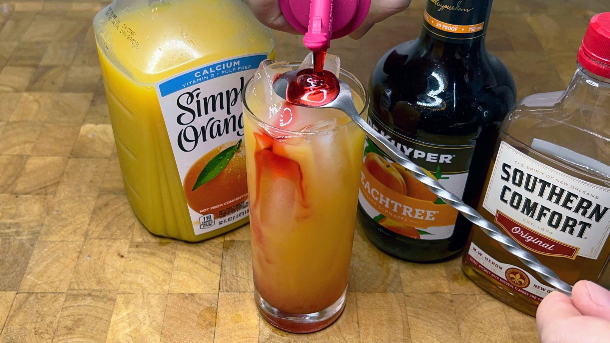 Georgia Peach Cocktail: a southern drink | Occasional Cocktails