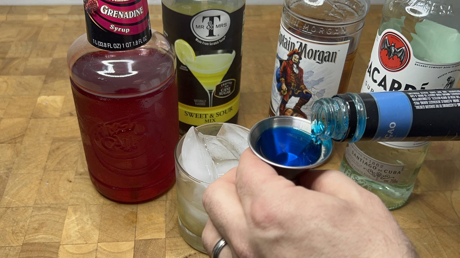 Shark Bite Drink: attack in a glass | Occasional Cocktails