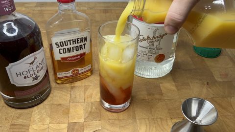 Slow Comfortable Screw Drink | Occasional Cocktails