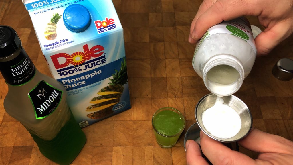 Alligator Sperm Shot | Occasional Cocktails
