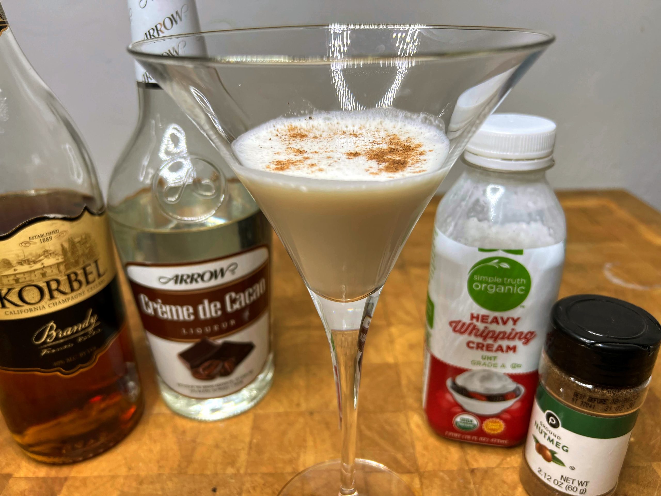 Brandy Alexander Cocktail Recipe | Occasional Cocktails