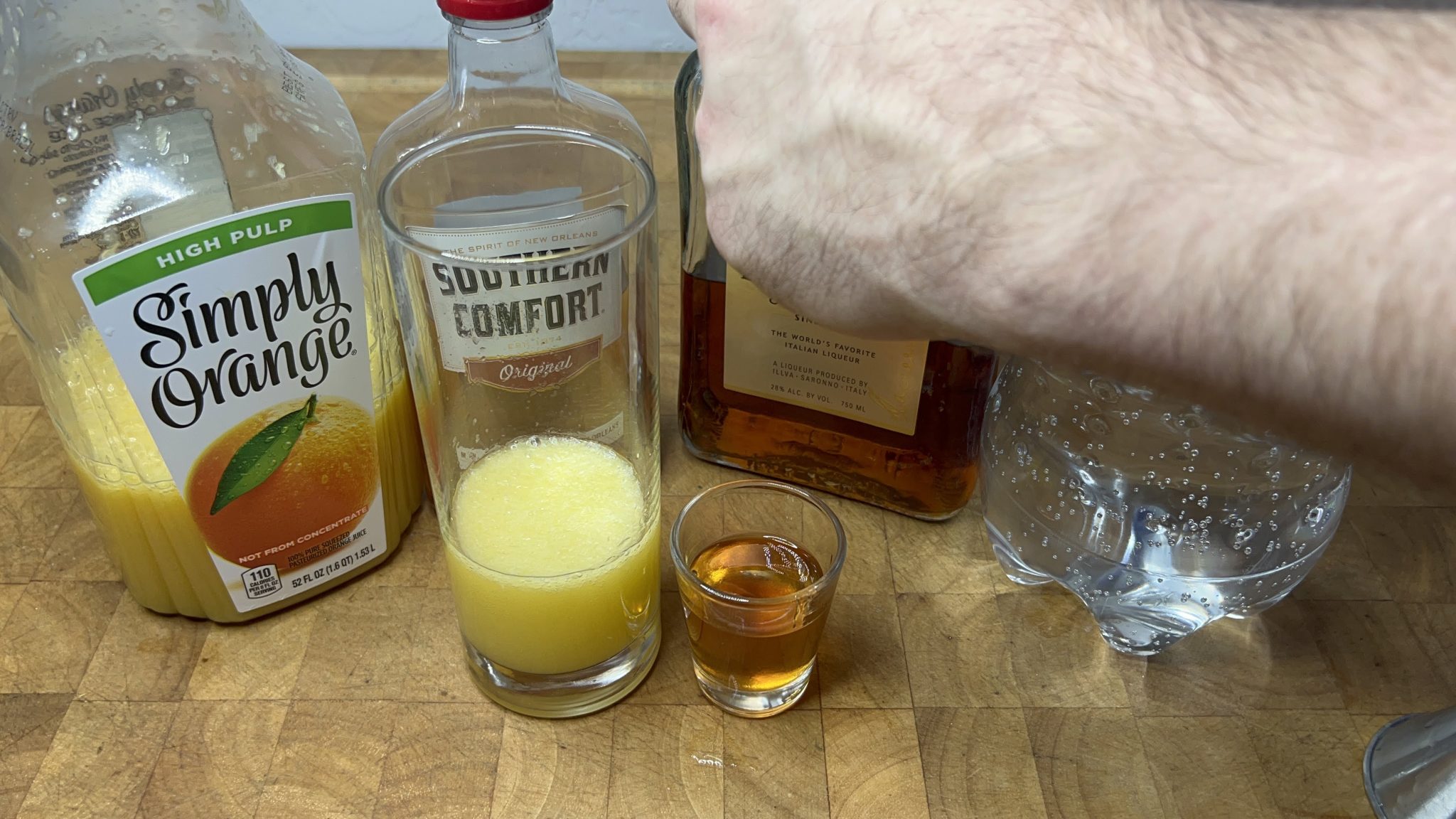 Gladiator Shot: a fun bomb shot | Occasional Cocktails
