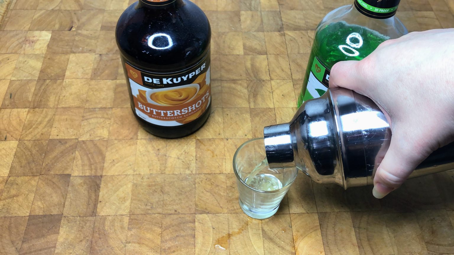 Caramel Apple Shot Recipe | Occasional Cocktails