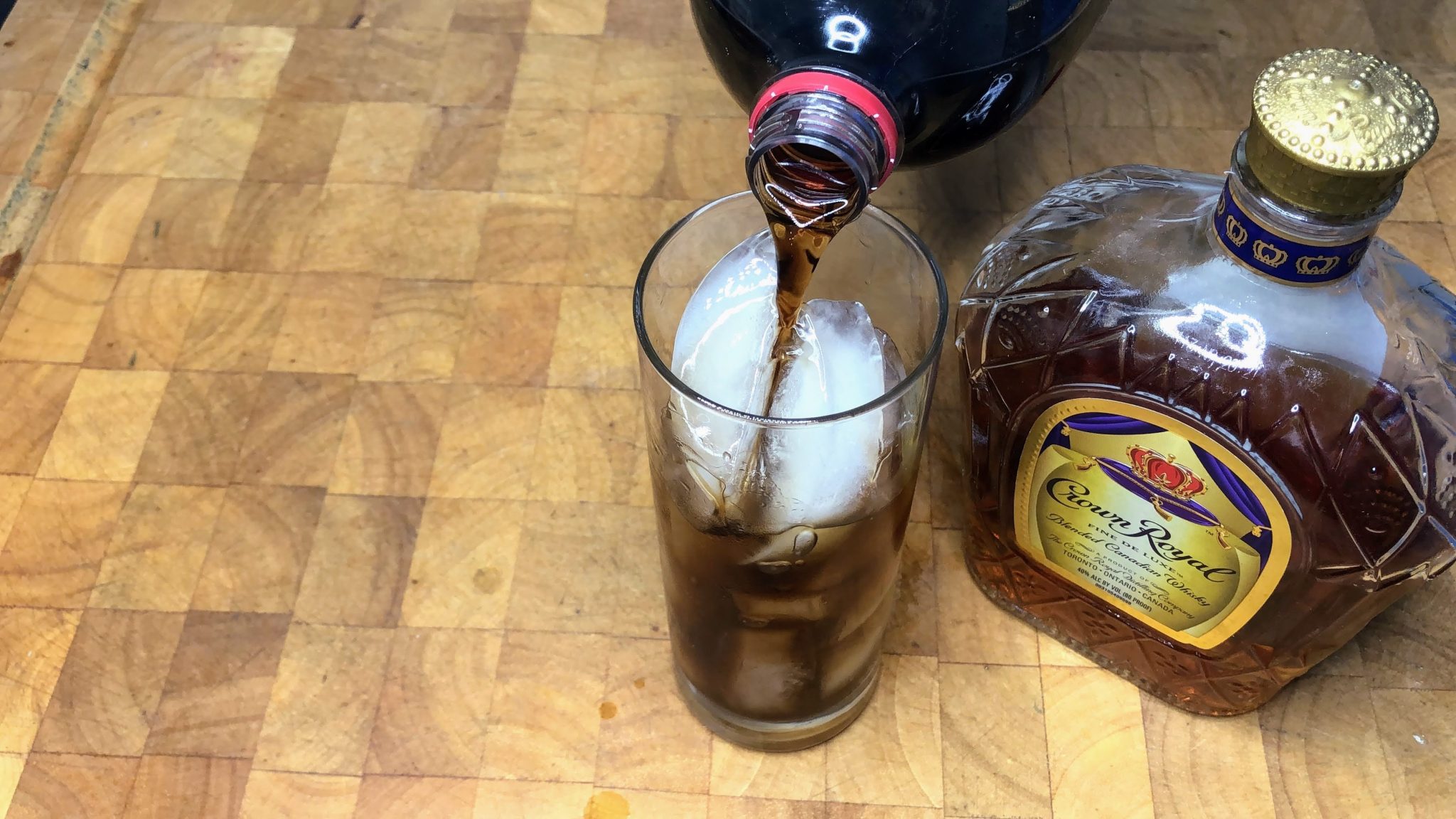 Crown Royal and Dr. Pepper | Occasional Cocktails