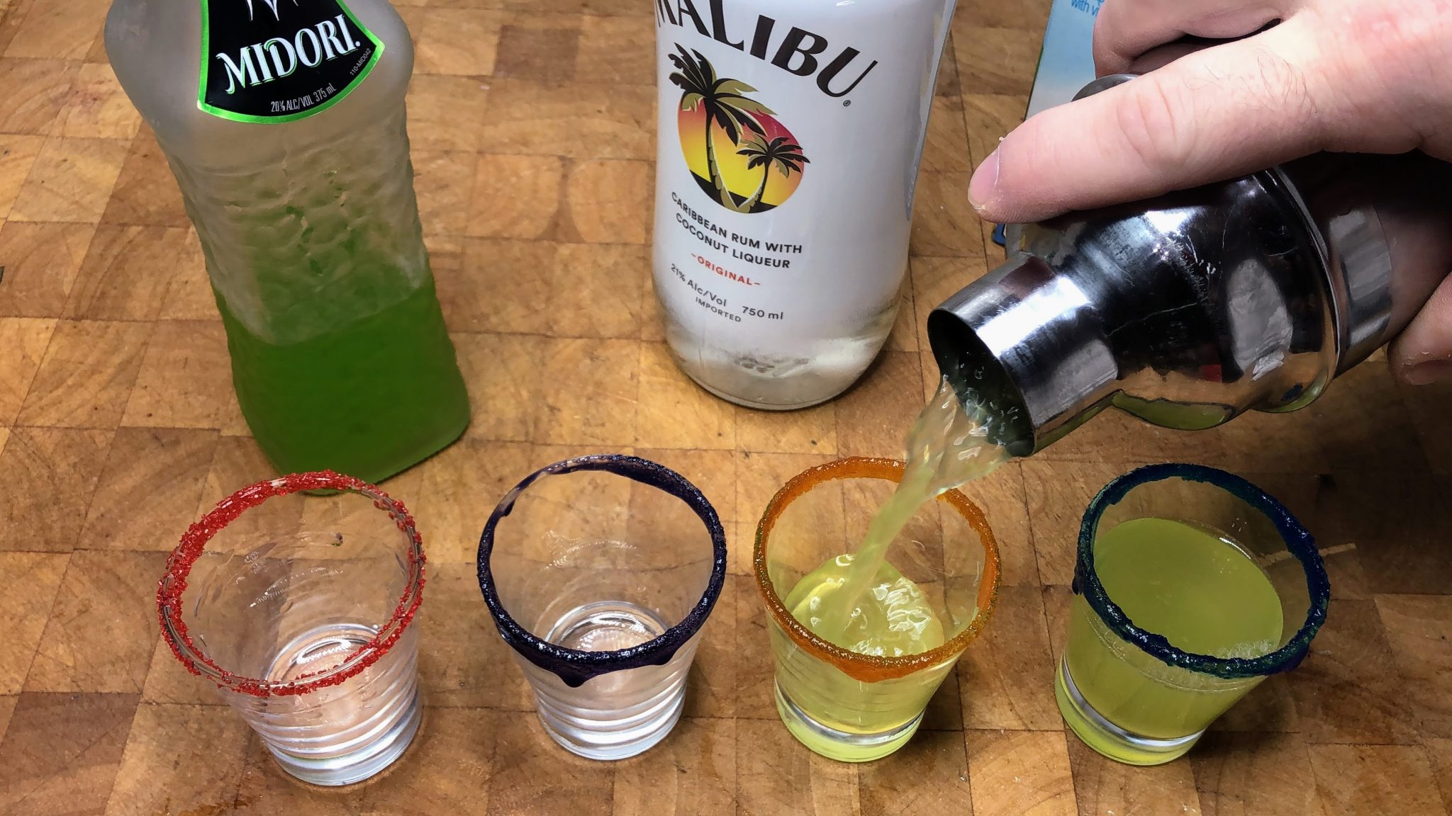 Ninja Turtle Shots | Occasional Cocktails