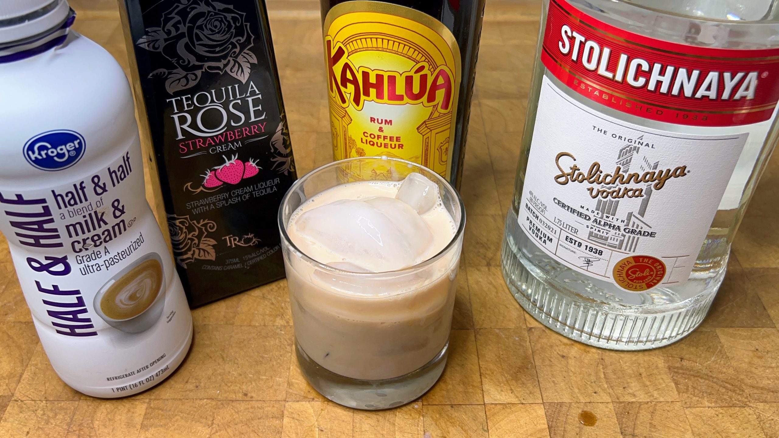 Pink Russian Cocktail Recipe | Occasional Cocktails