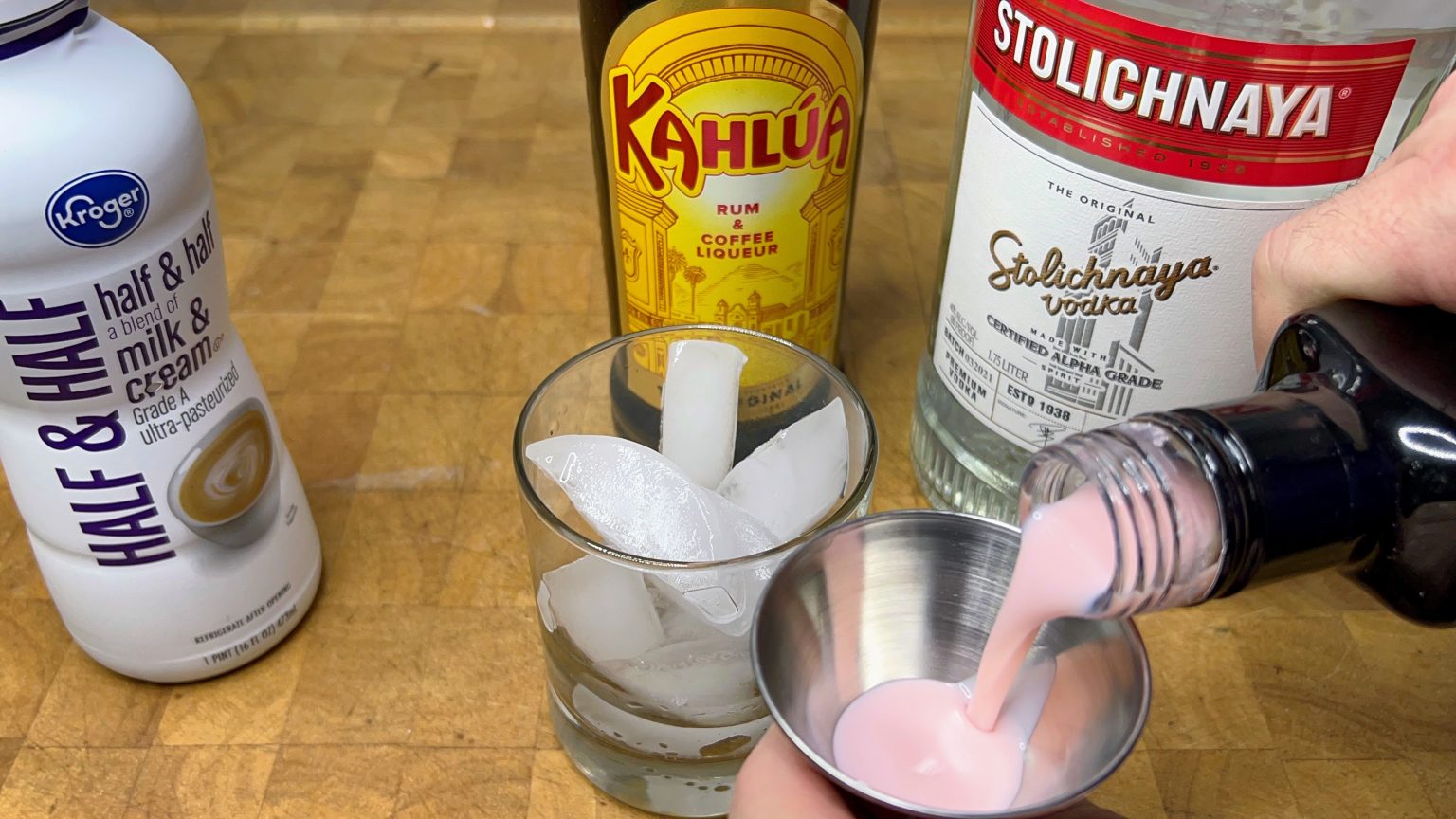 Pink Russian Cocktail Recipe | Occasional Cocktails