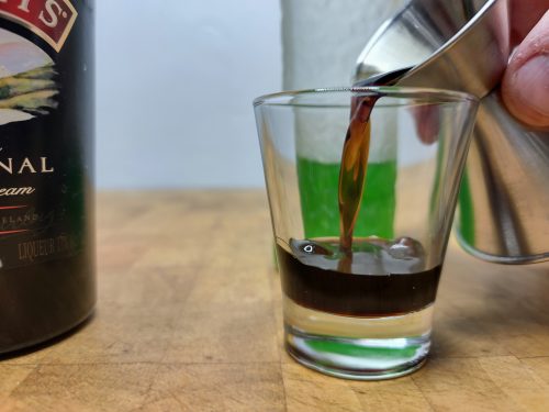 Quick Fuck Shot: colorful layers | Occasional Cocktails