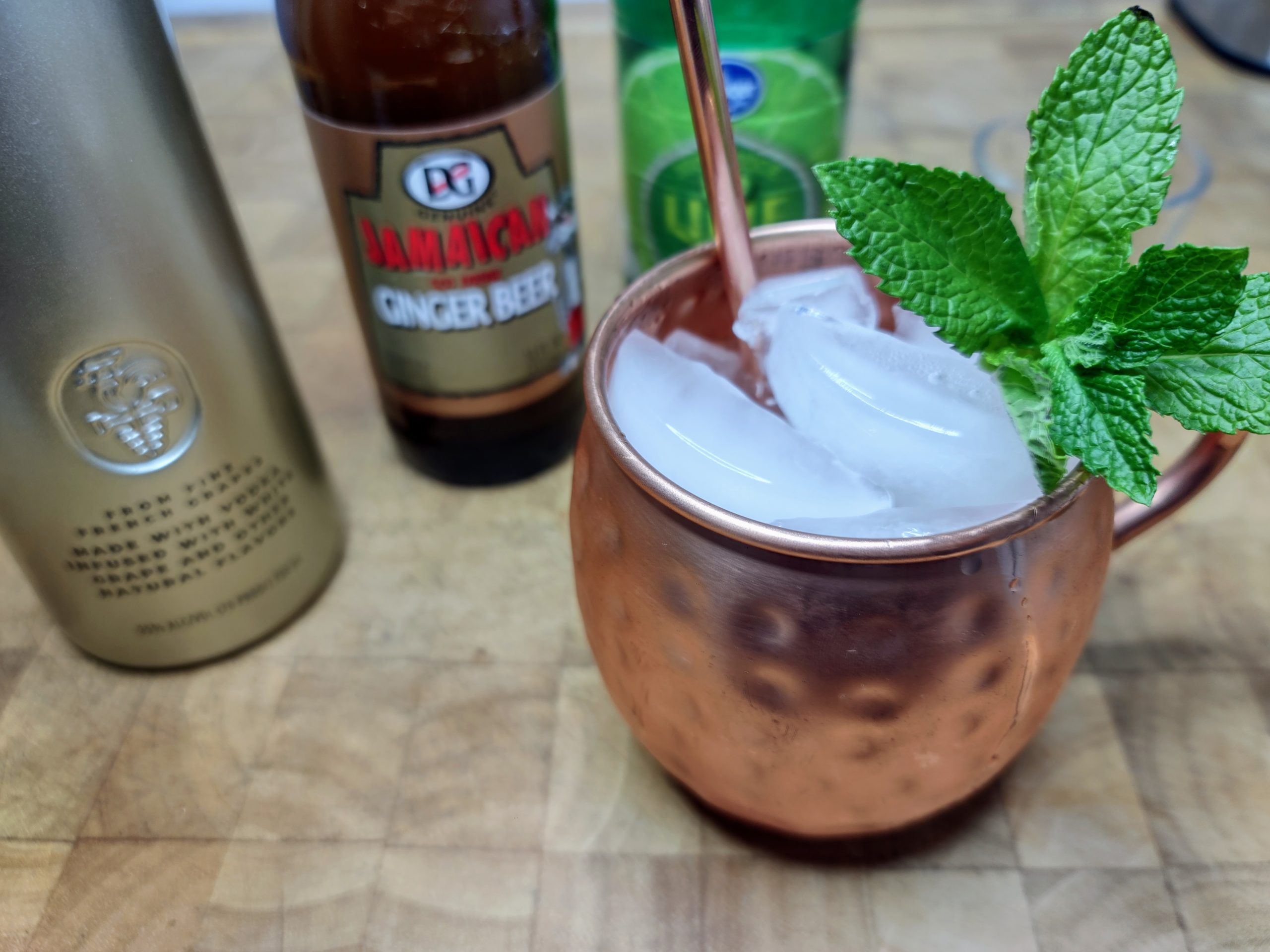 Grape Moscow Mule | Occasional Cocktails