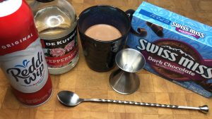 Peppermint Schnapps Hot Chocolate | Occasional Cocktails
