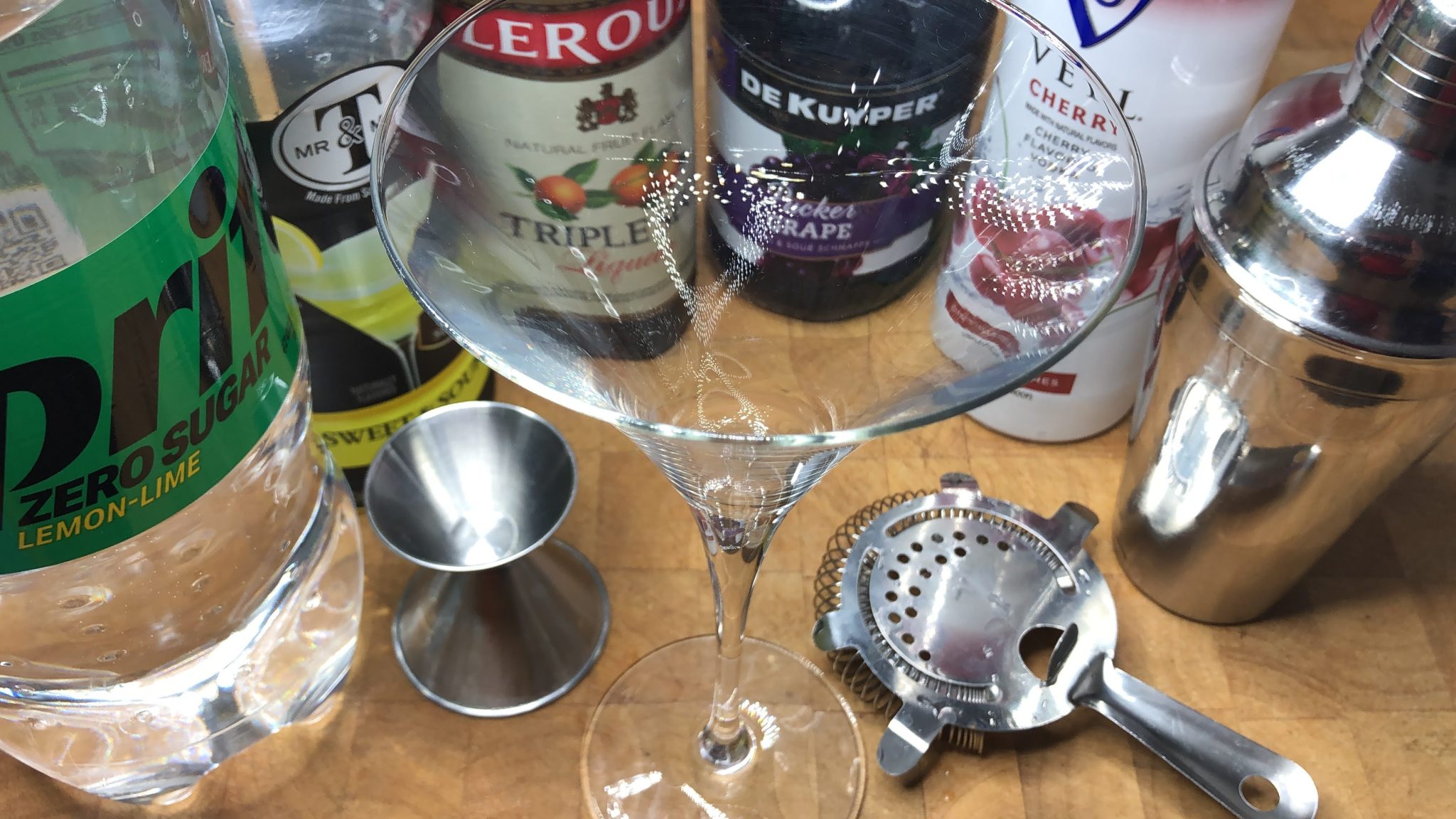 Pixie Stix Martini | Occasional Cocktails