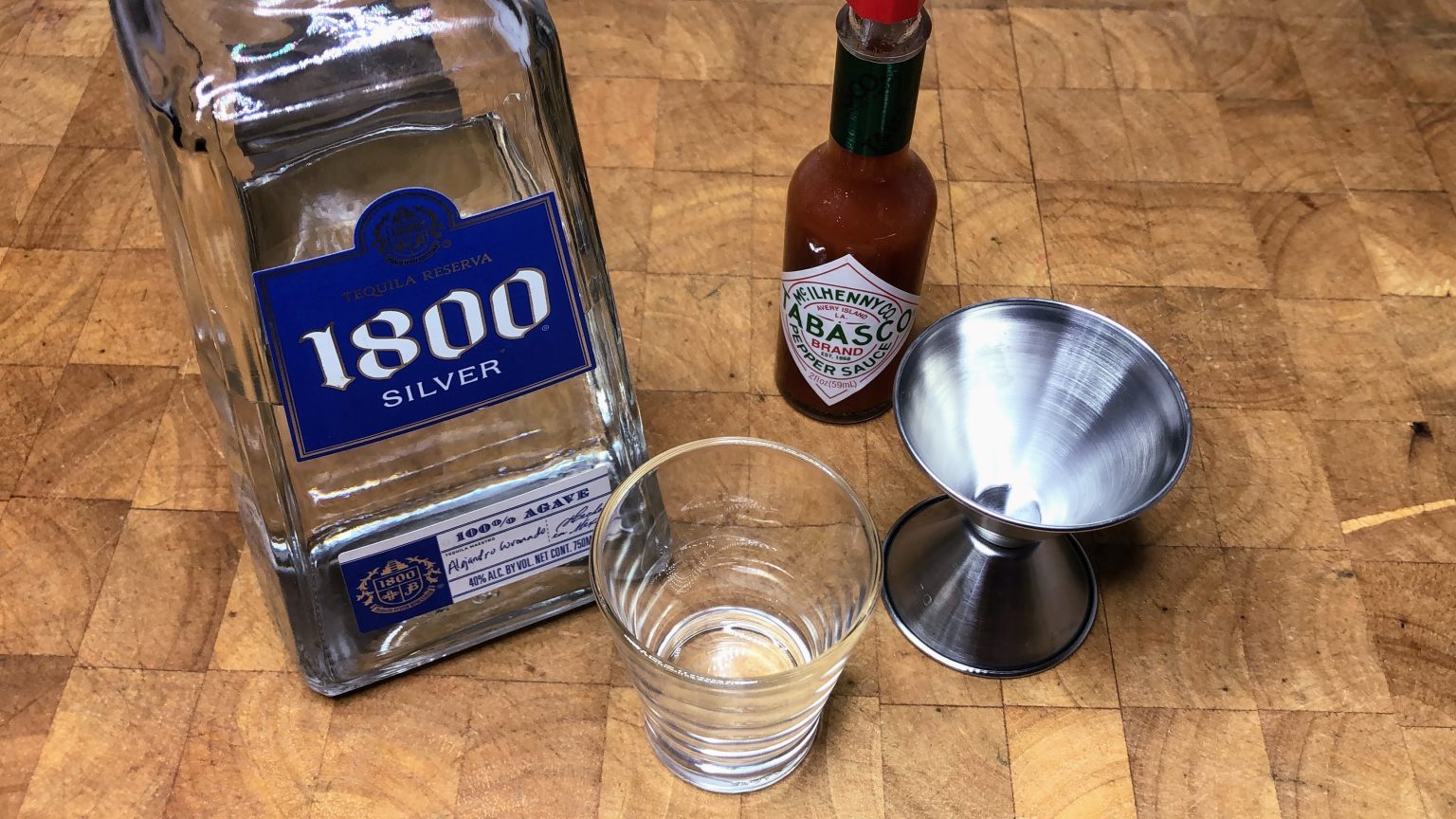 Prairie Fire Shot Recipe: Tequila & Tabasco | Occasional Cocktails