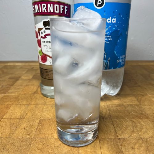 Raspberry Vodka Soda Recipe | Occasional Cocktails
