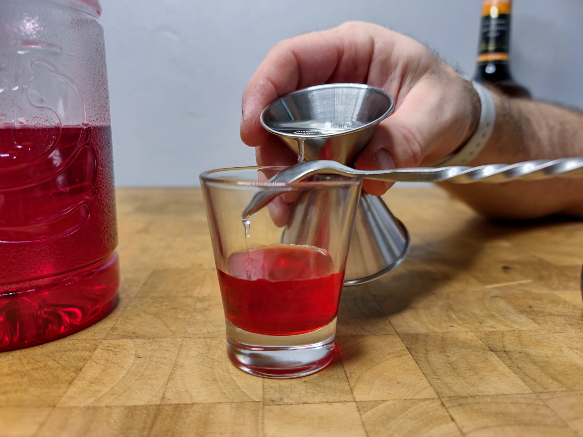 Red, White and Blue Shot | Occasional Cocktails