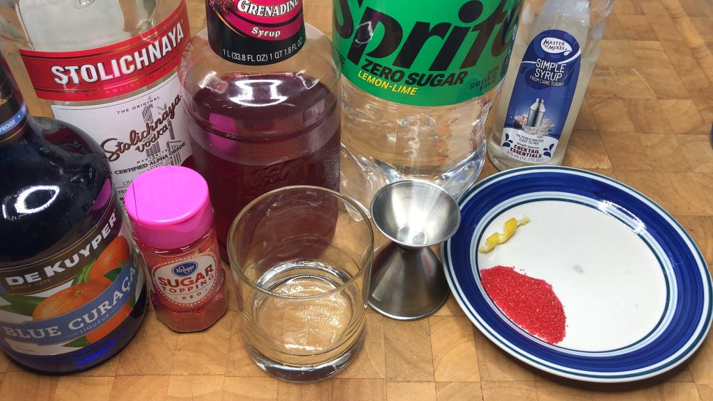 Superman Cocktail Recipe | Occasional Cocktails