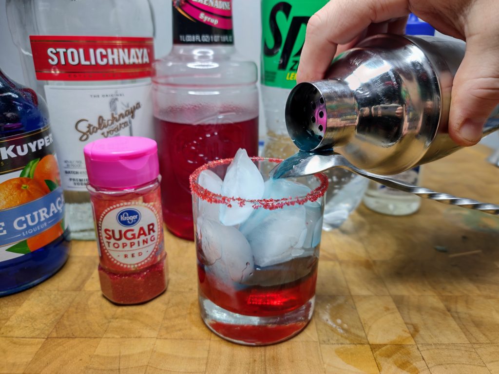 Superman Cocktail Recipe | Occasional Cocktails