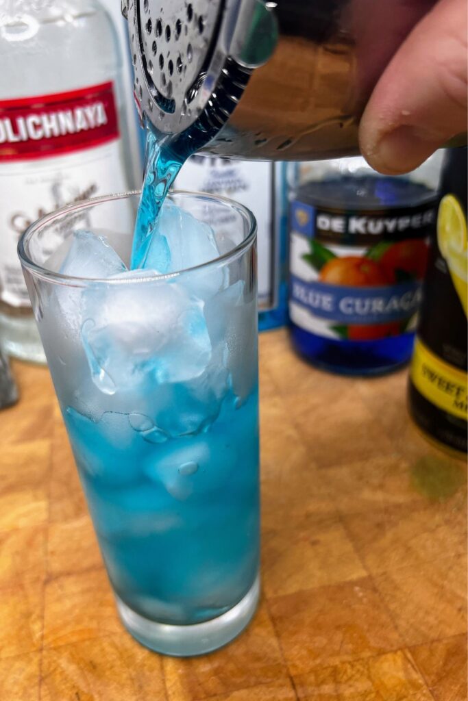 Blue Motherfucker Drink (AKA Adios Motherfucker) | Occasional Cocktails
