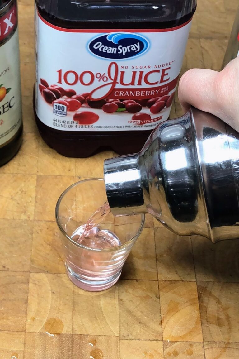 Swedish Fish Shot | Occasional Cocktails